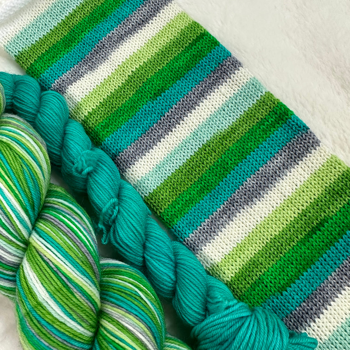 This Is My Lucky Yarn - February 2023 Yarn Club Extras – Freckled Whimsy