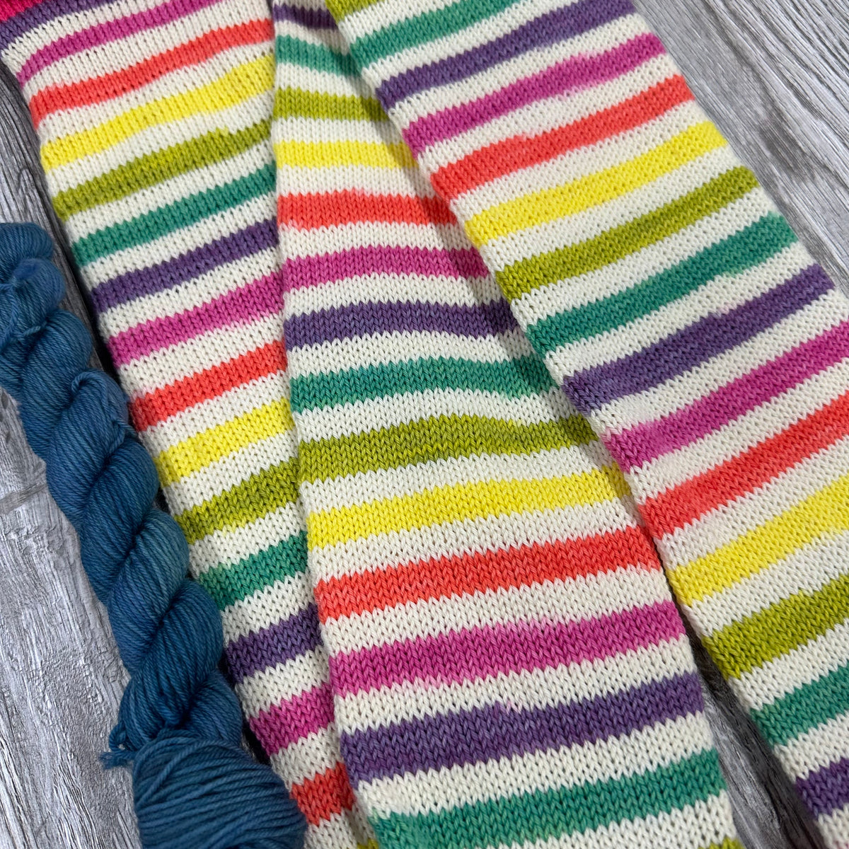 Sunshine and Snow Cones - July 2023 Yarn Club Extras – Freckled Whimsy